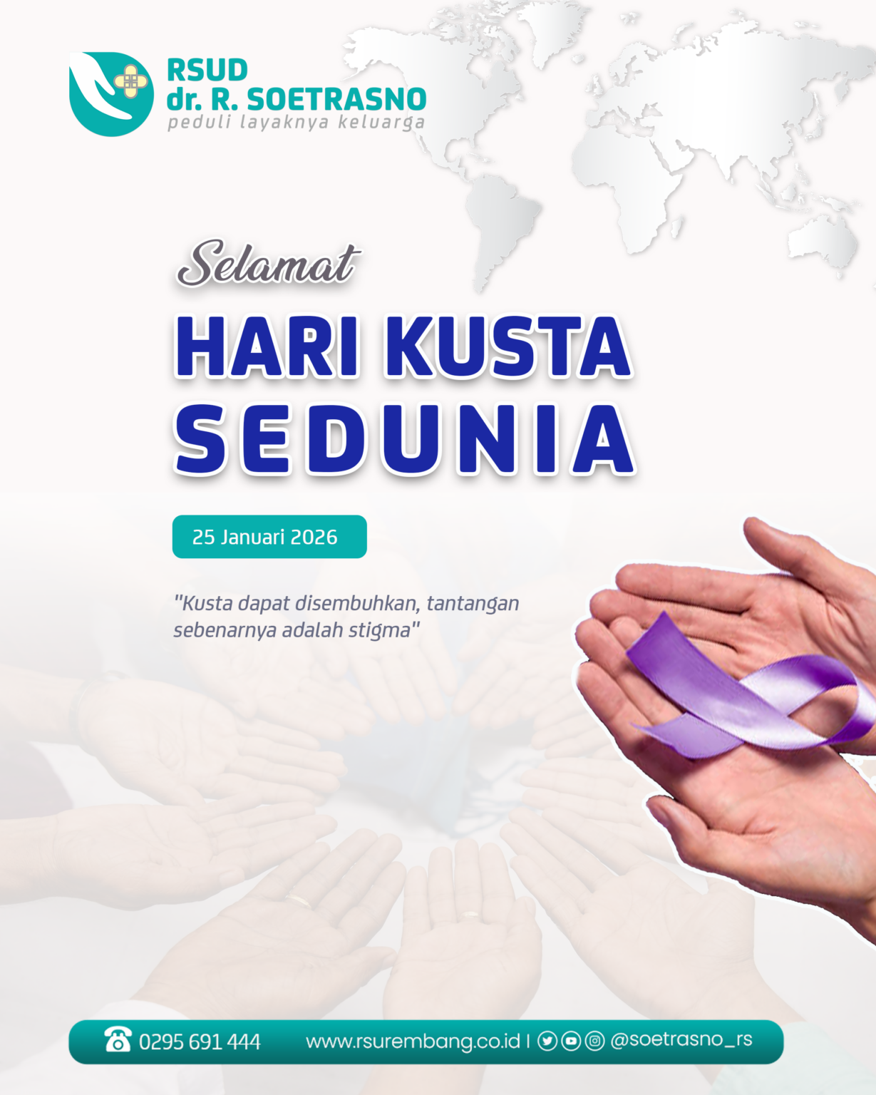 Selamat Hari Kusta Sedunia 2026 : “Kusta dapat disembuhkan, tantangan ...