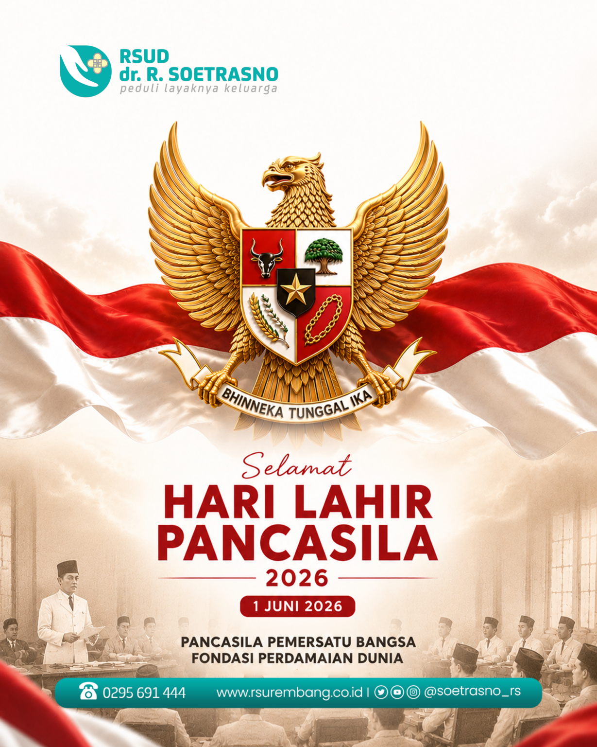 Selamat Hari Lahir Pancasila 2026 : Pancasila Pemersatu Bangsa, Fondasi ...